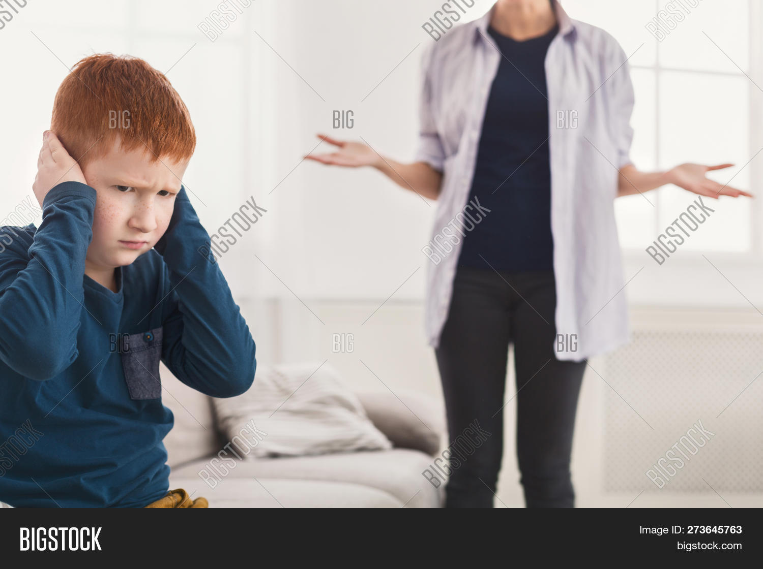 Upset Boy Pouting When Image & Photo (Free Trial) | Bigstock