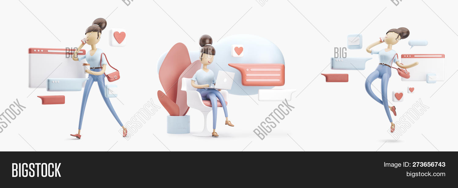 Set 3d Illustrations. Image & Photo (Free Trial) | Bigstock