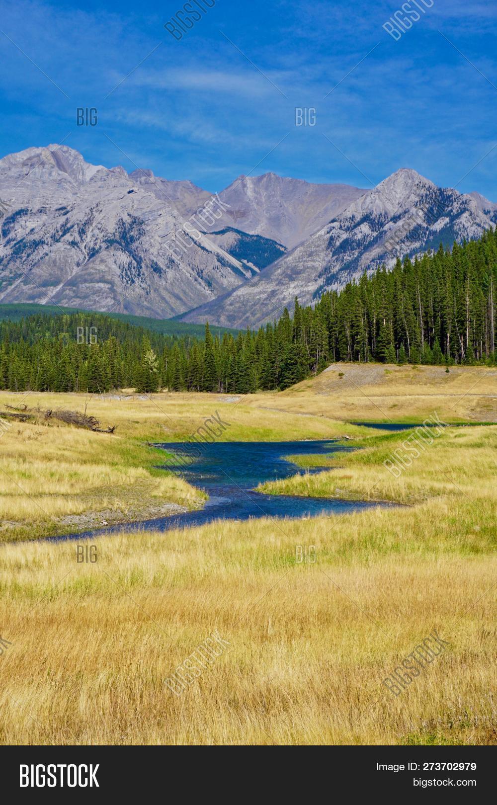 Wide Open Fields Creek Image & Photo (Free Trial) | Bigstock
