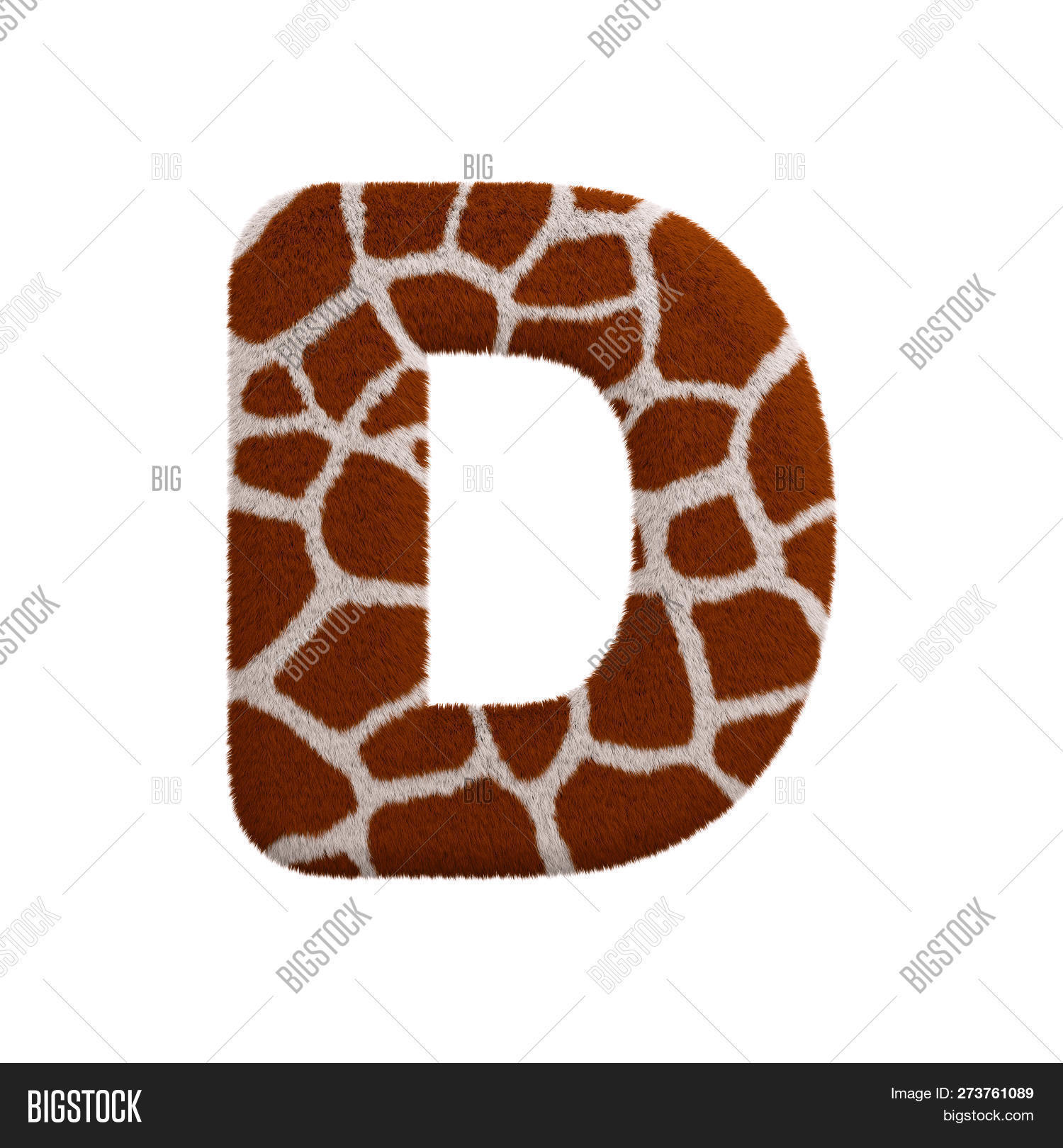 Giraffe Letter D - Image & Photo (Free Trial) | Bigstock