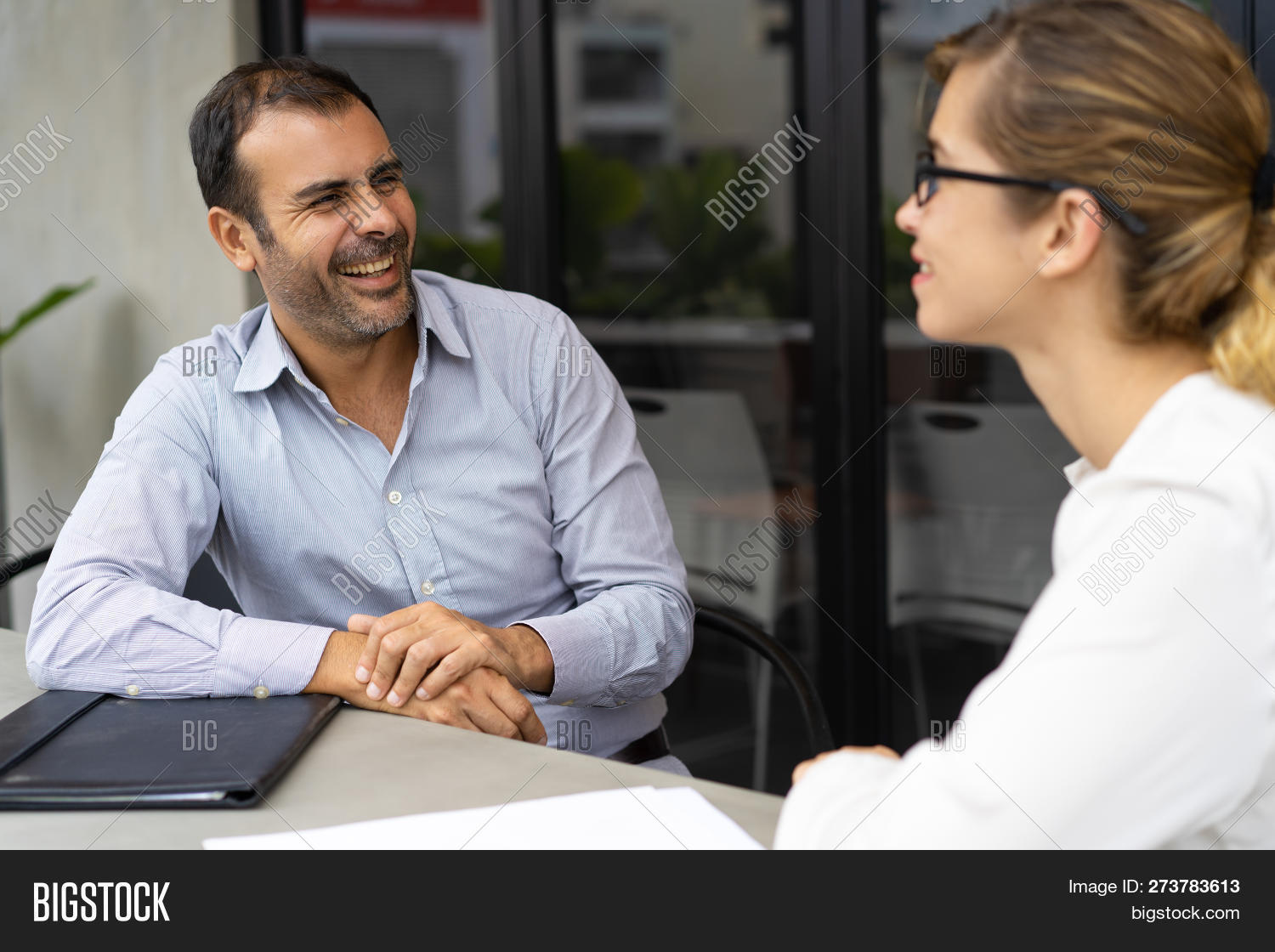 Cheerful Mid Adult Hr Image & Photo (Free Trial) | Bigstock