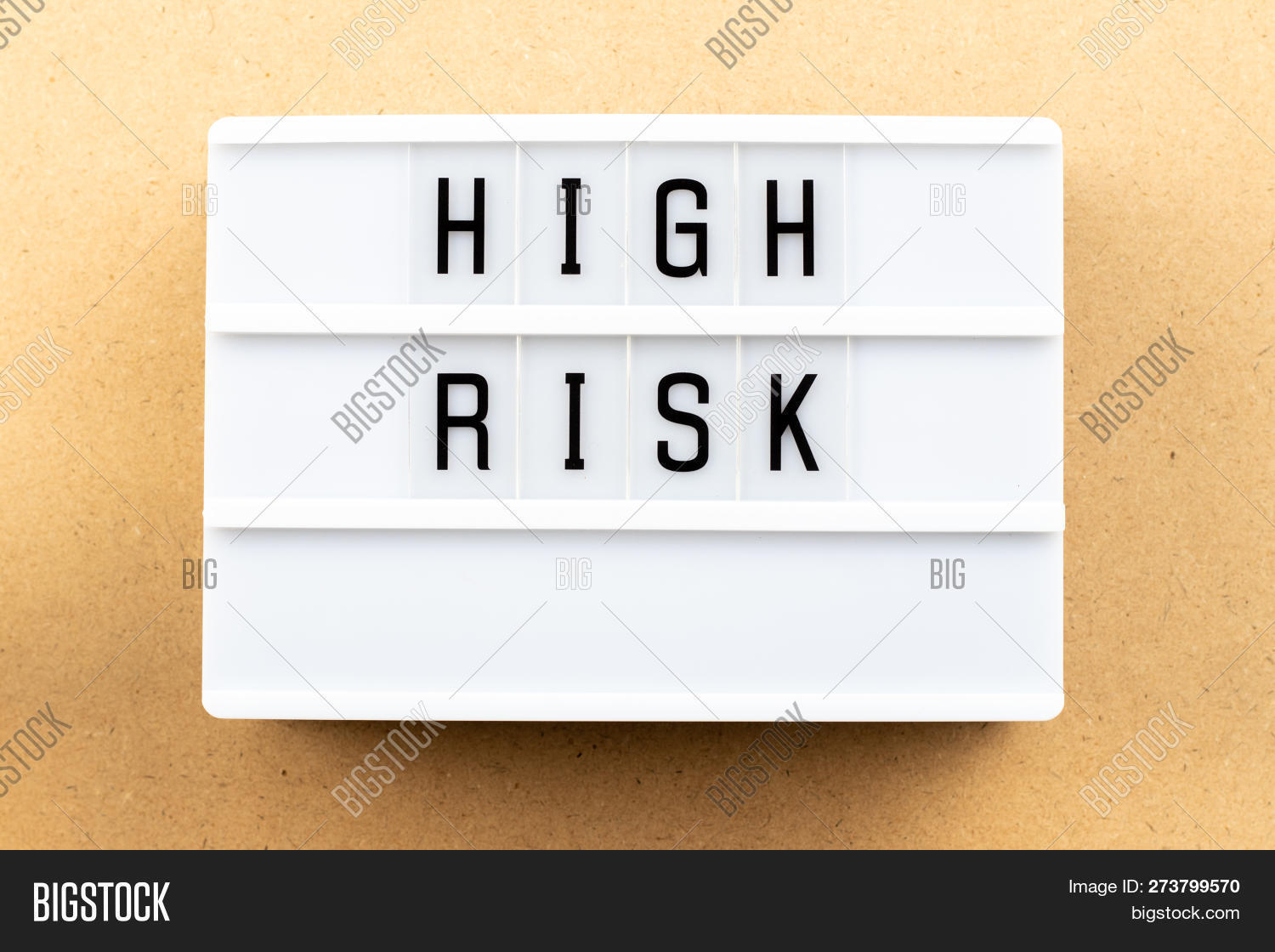 Light Box Word High Image & Photo (Free Trial) | Bigstock