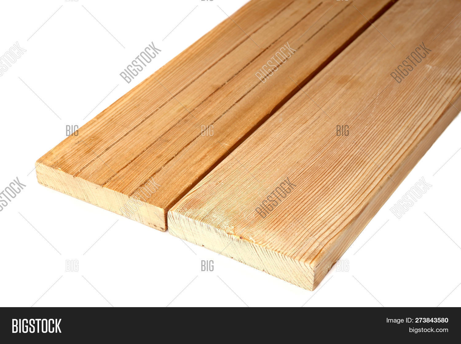 Two Larch Wood Plank Image & Photo (Free Trial) | Bigstock
