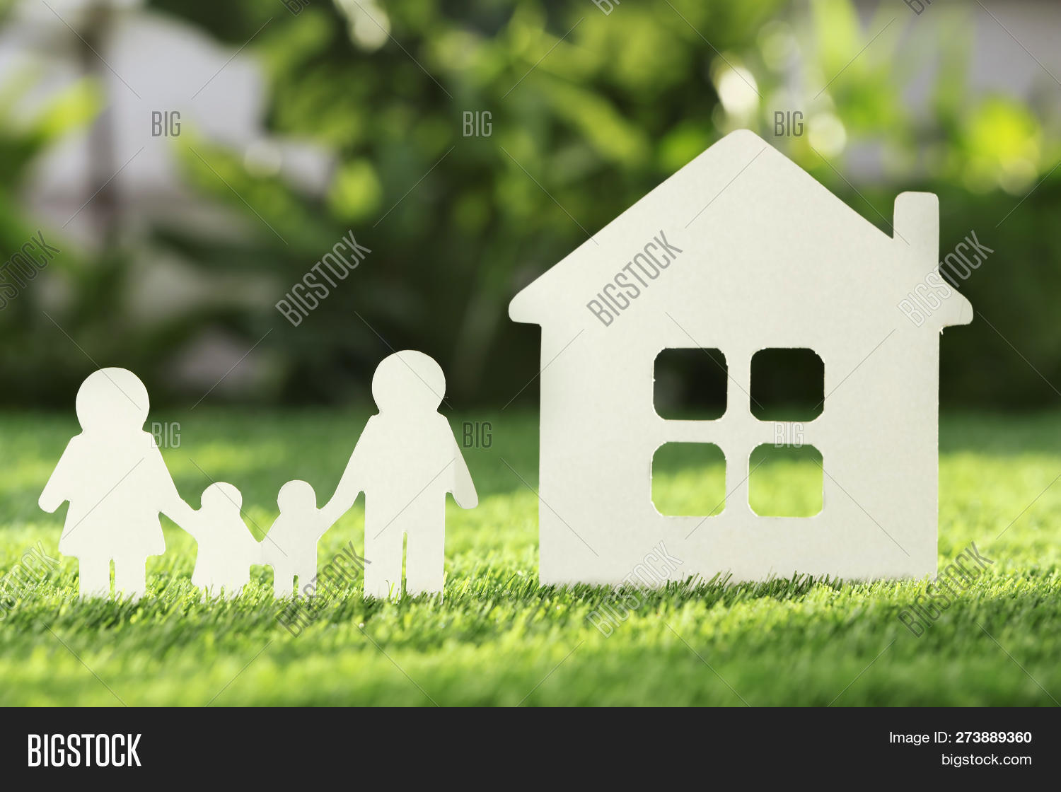 Paper Cutout Family Image & Photo (Free Trial) | Bigstock