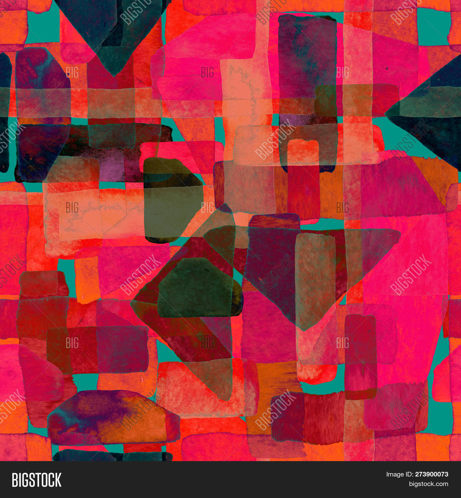 Bauhaus Pattern. Pink Image & Photo (Free Trial) | Bigstock