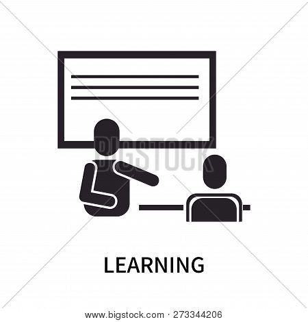 Learning Icon Vector & Photo (Free Trial) | Bigstock