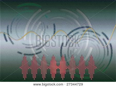 Tech Wave Background Image & Photo (Free Trial) | Bigstock
