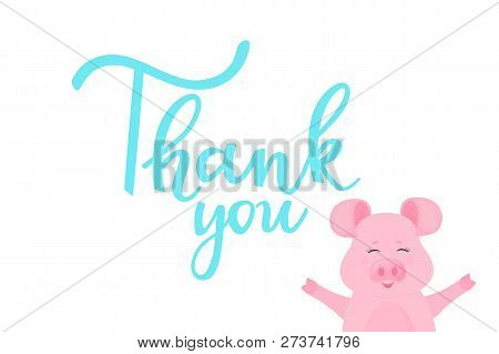 Thank You. Card Hand Vector & Photo (Free Trial) | Bigstock