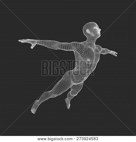 Hovering Air. Man Vector & Photo (Free Trial) | Bigstock