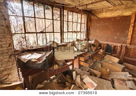 Dilapidated Office Images, Illustrations & Vectors (Free) - Bigstock