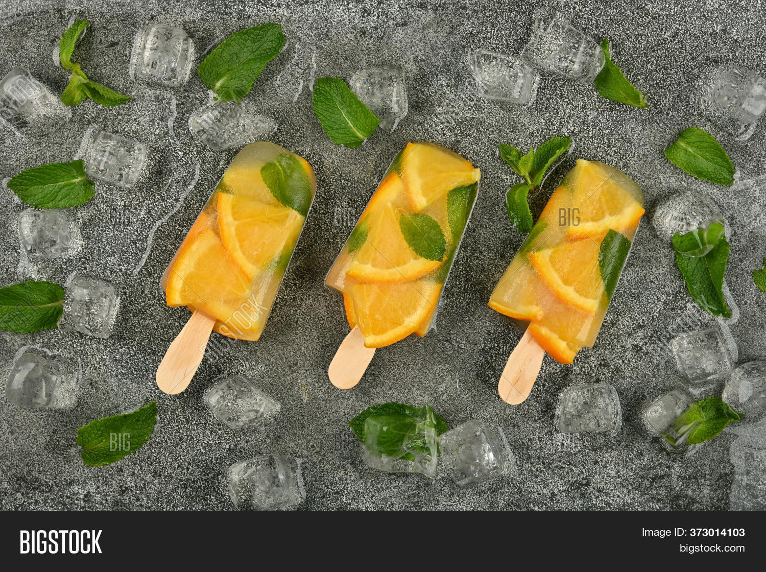 Close Three Fruit Ice Image & Photo (Free Trial) | Bigstock
