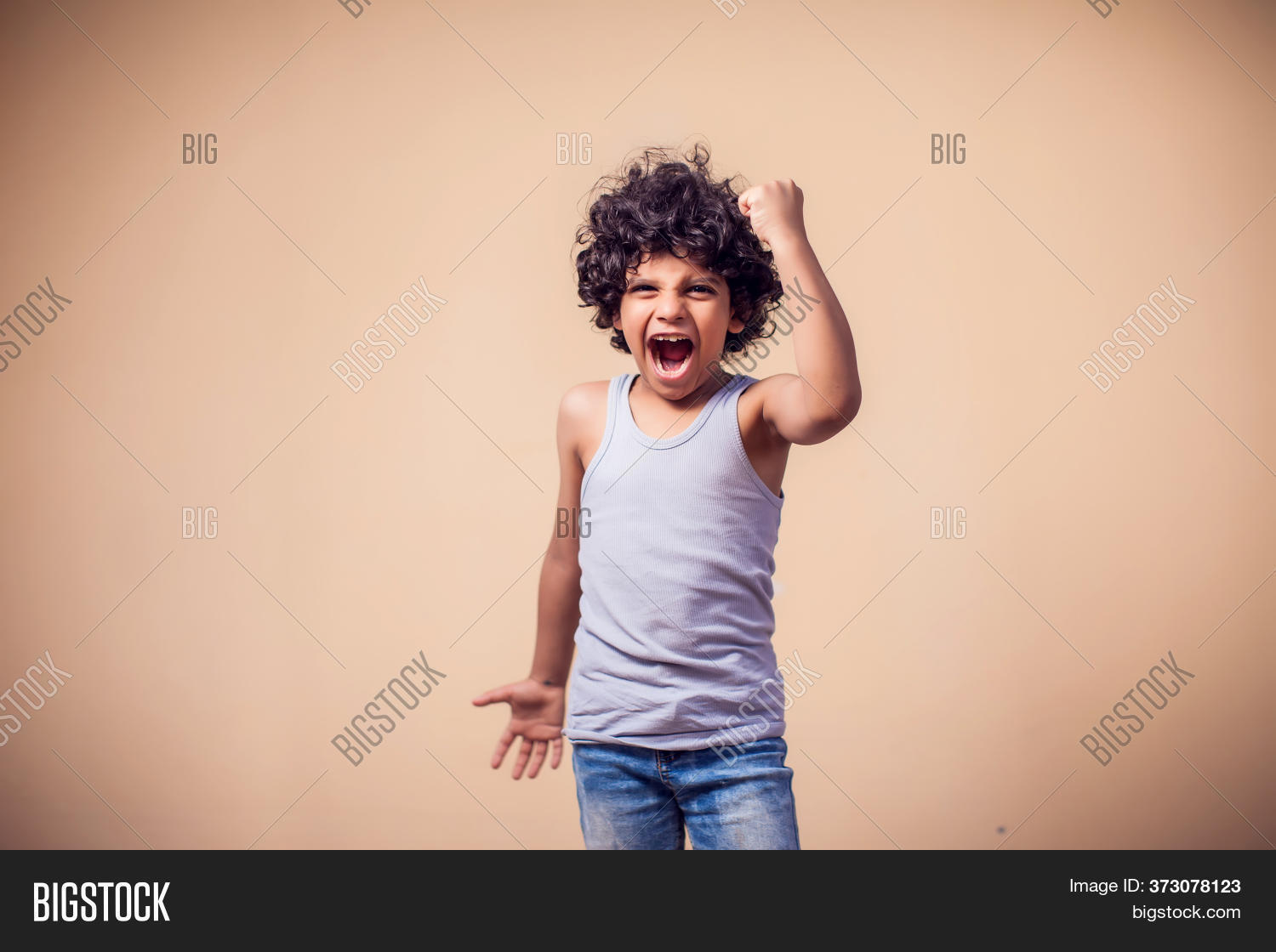 Angry Kid Showing Image & Photo (Free Trial) | Bigstock