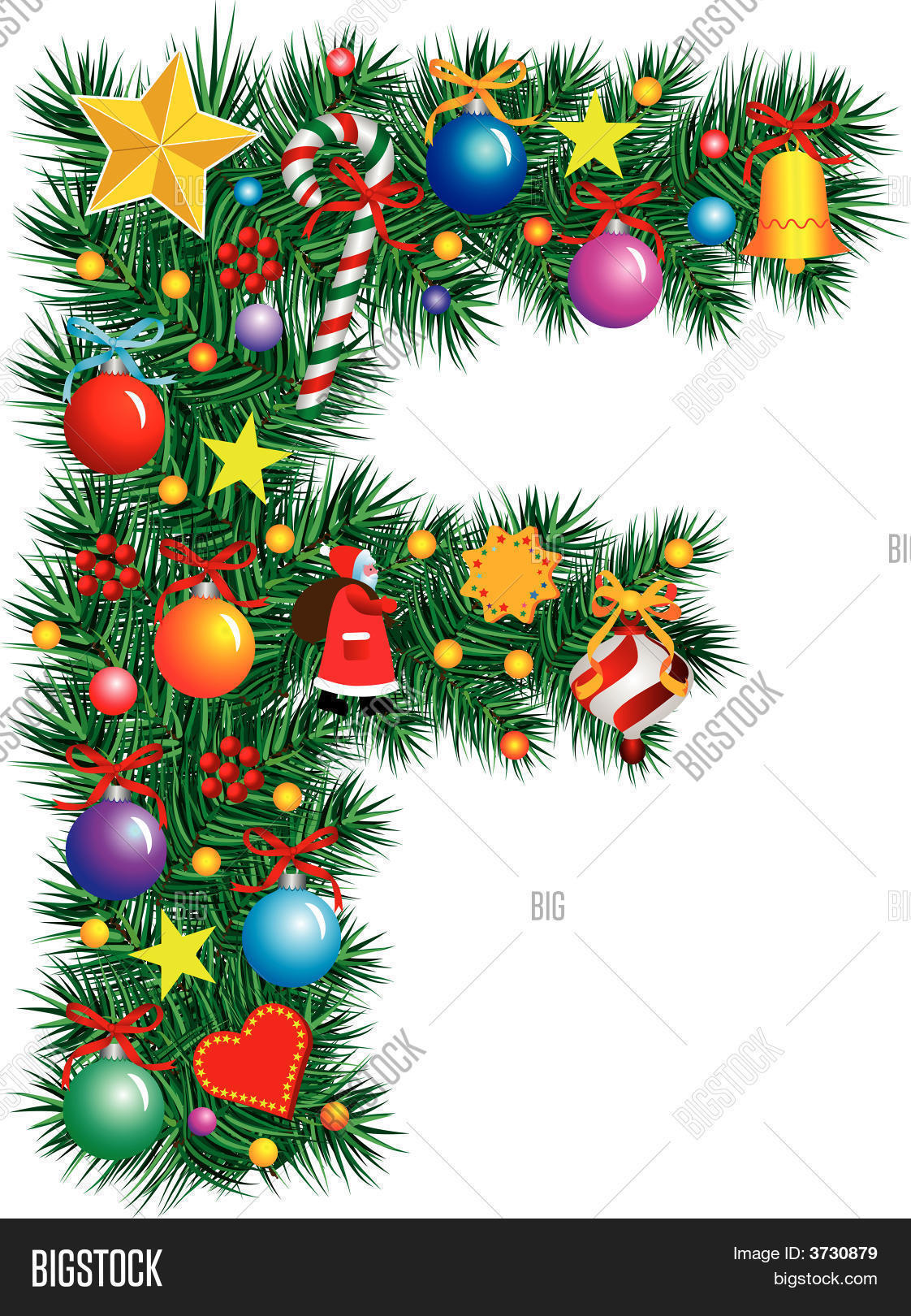 Vector y foto Alfabeto Letra F - (prueba gratis) | Bigstock