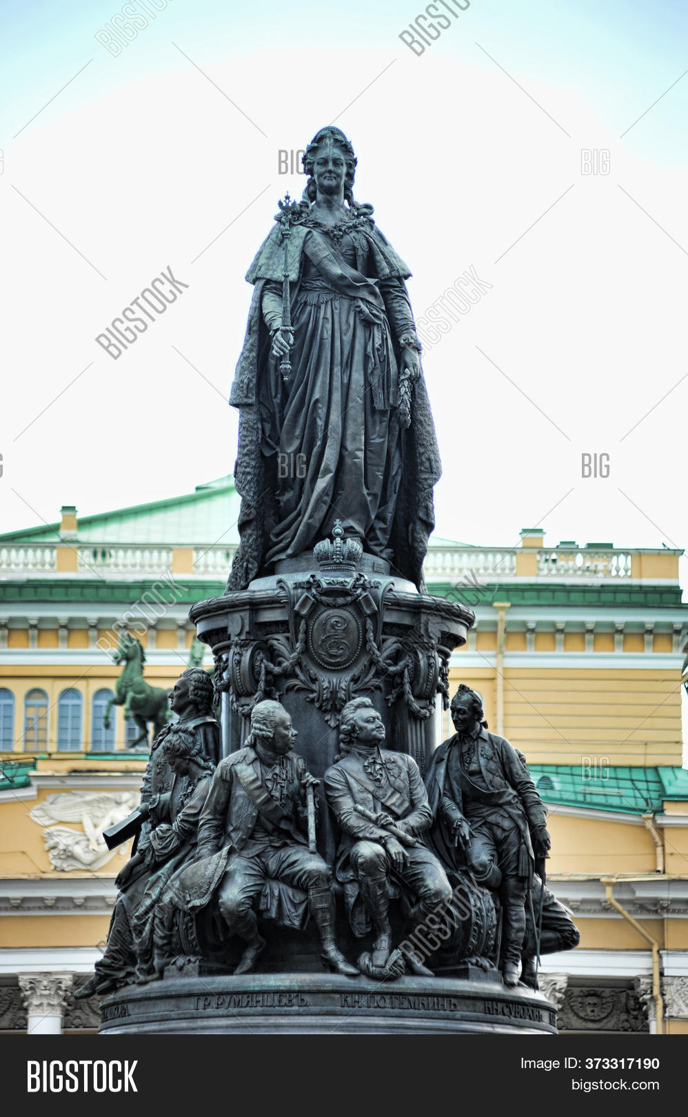 Monument Catherine Ii Image & Photo (Free Trial) | Bigstock