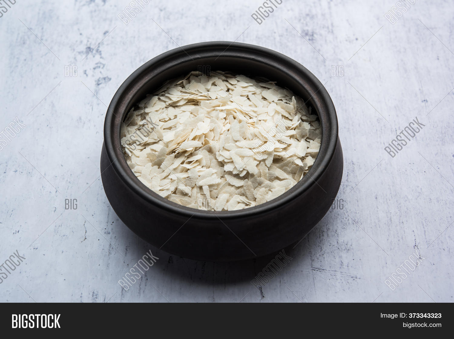 Raw Flattened Rice Image & Photo (Free Trial) | Bigstock