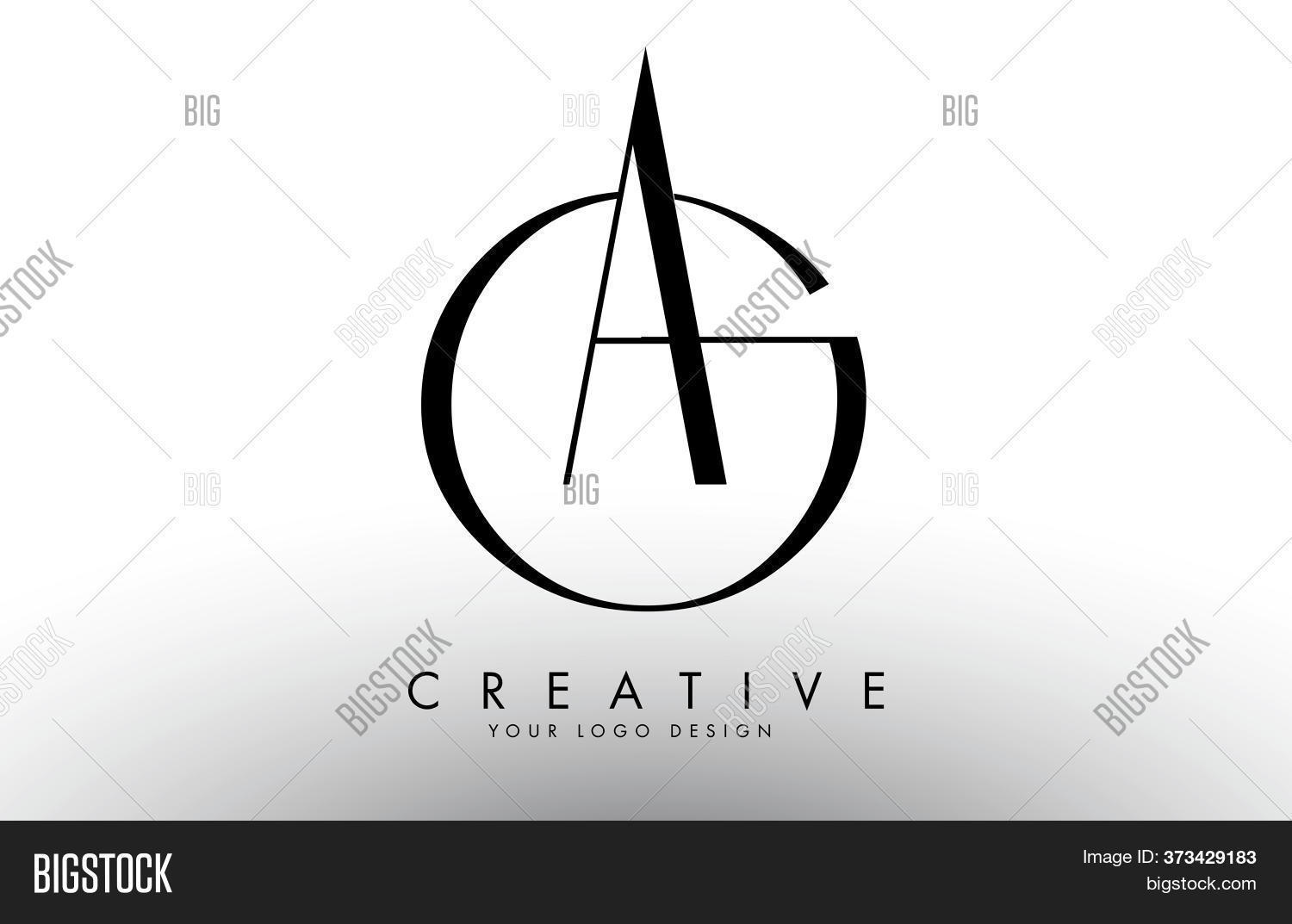 Letters Ag Signature Vector & Photo (Free Trial) | Bigstock