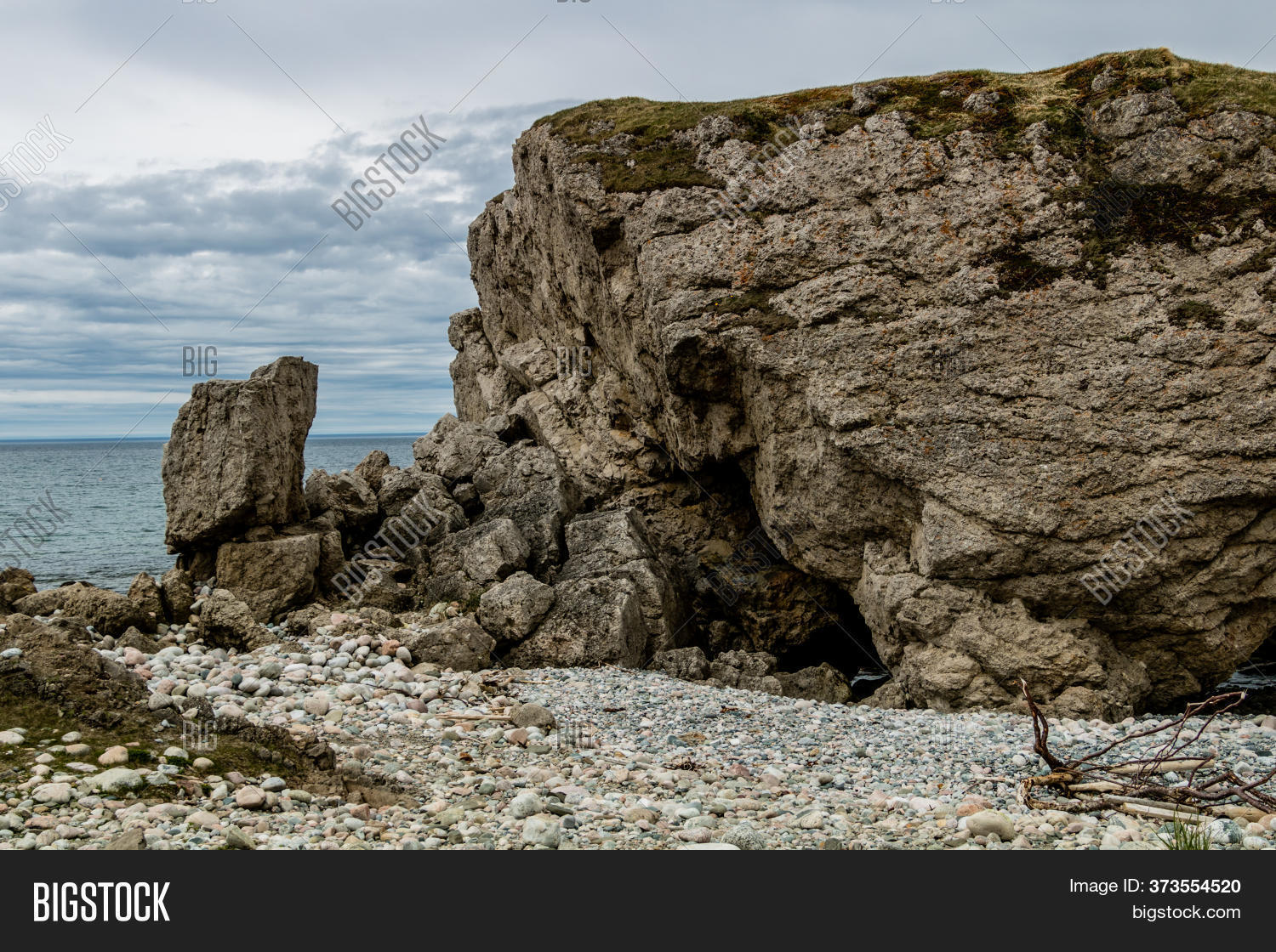 Sea Stacks Caves Low Image & Photo (Free Trial) | Bigstock