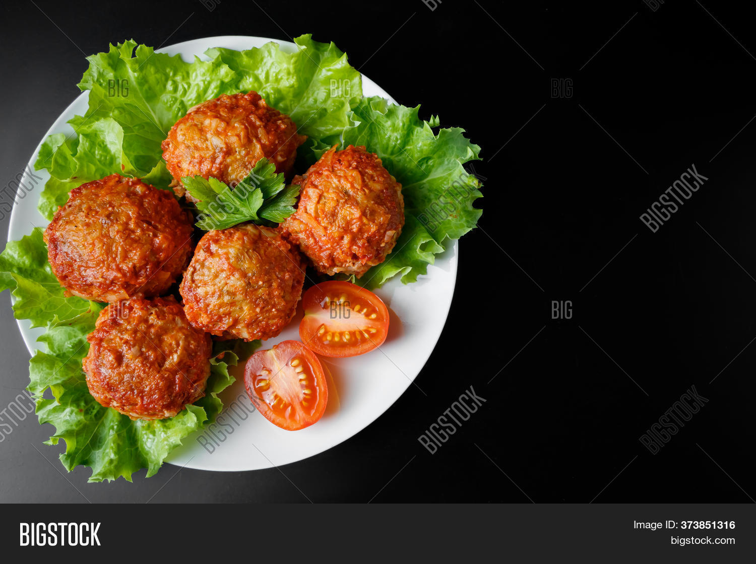 Meat Balls Tomato Image & Photo (Free Trial) | Bigstock