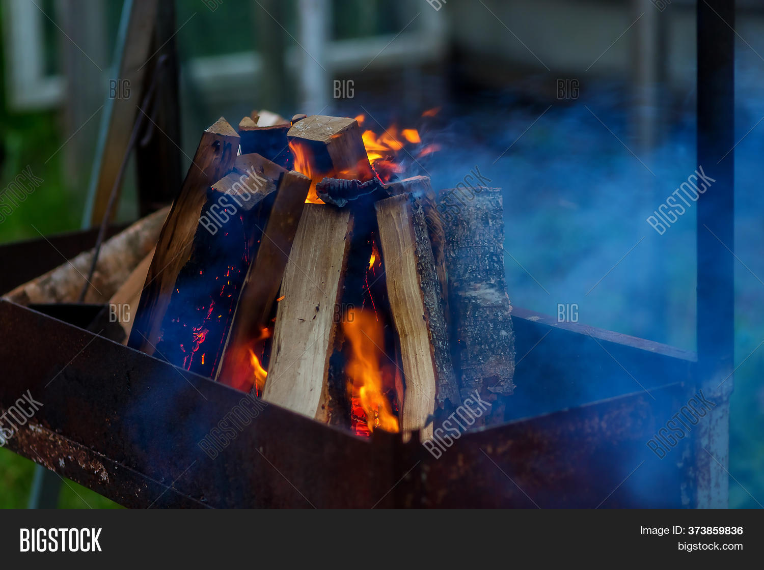 Burning Charcoal Fire Image & Photo (Free Trial) | Bigstock