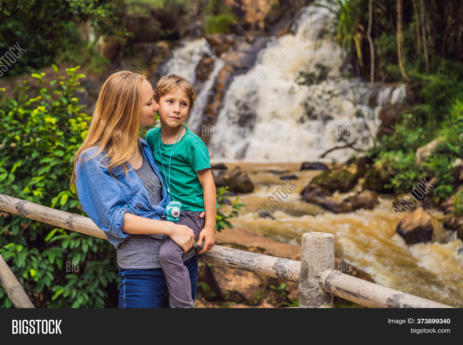 Mom Son On Background Image & Photo (Free Trial) | Bigstock
