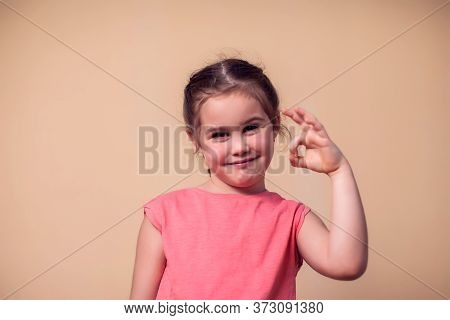 Kid Showing Okay Sign Image & Photo (Free Trial) | Bigstock