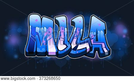 Mila. Cool Graffiti Image & Photo (Free Trial) | Bigstock