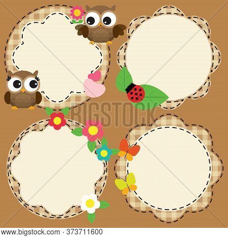 Cute Frames 矢量图和照片（免费试用） | Bigstock