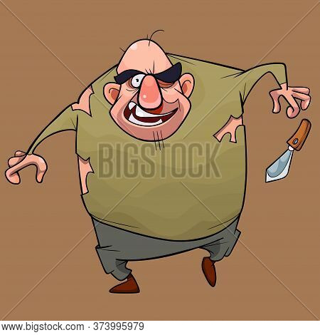 Striking Cartoon Male Vector & Photo (Free Trial) | Bigstock