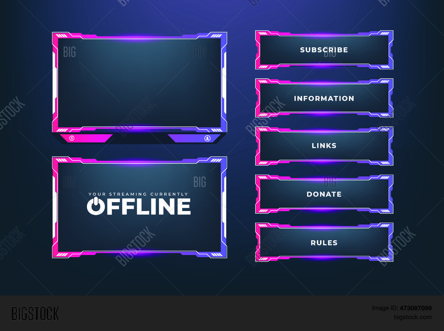 Digital Screen Vector & Photo (Free Trial) | Bigstock