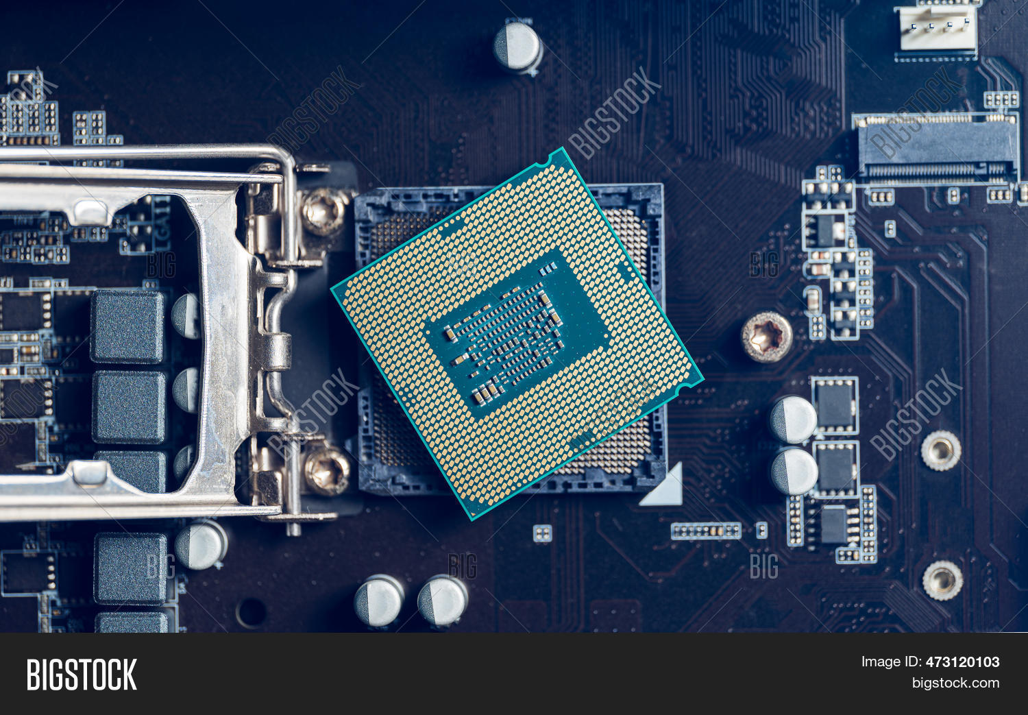 Cpu Microprocessor On Image & Photo (Free Trial) | Bigstock