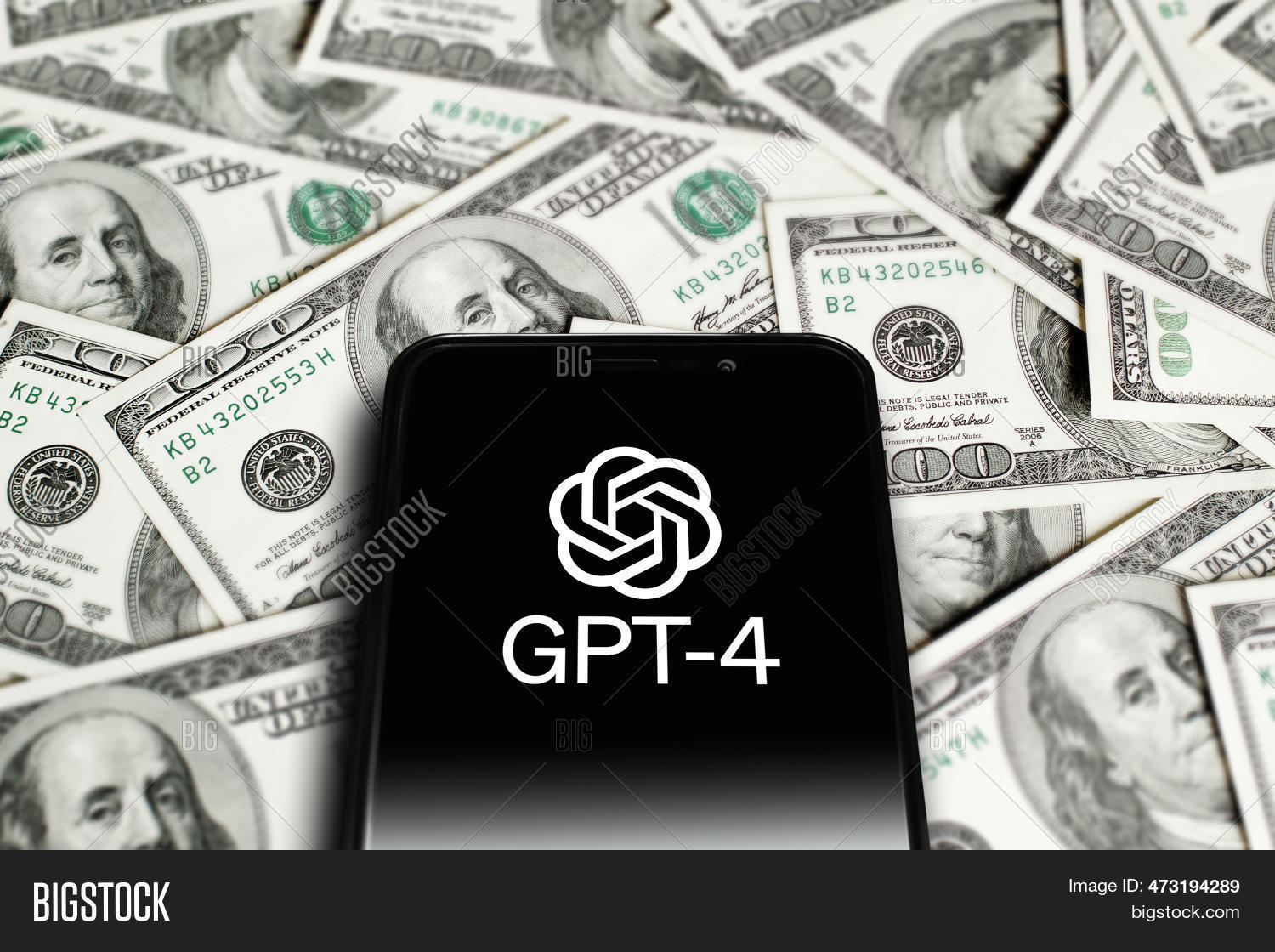Gpt-4 Logo On Screen Image & Photo (Free Trial) | Bigstock