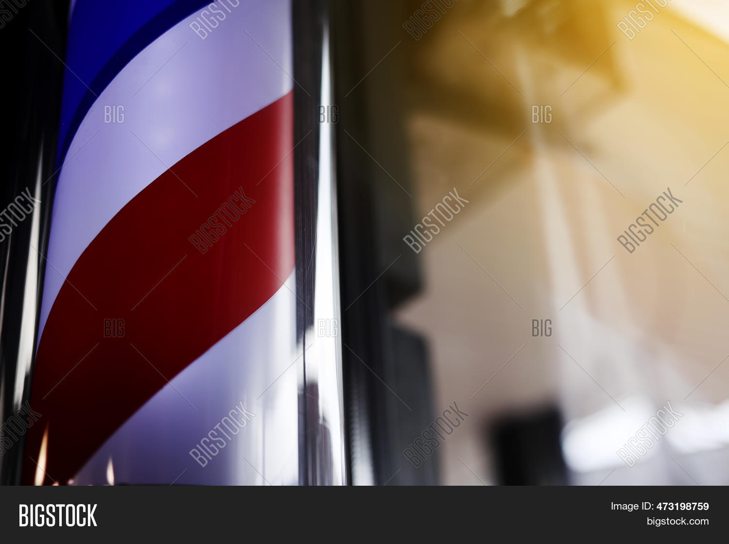 Barber Pole Spinning Image & Photo (Free Trial) | Bigstock