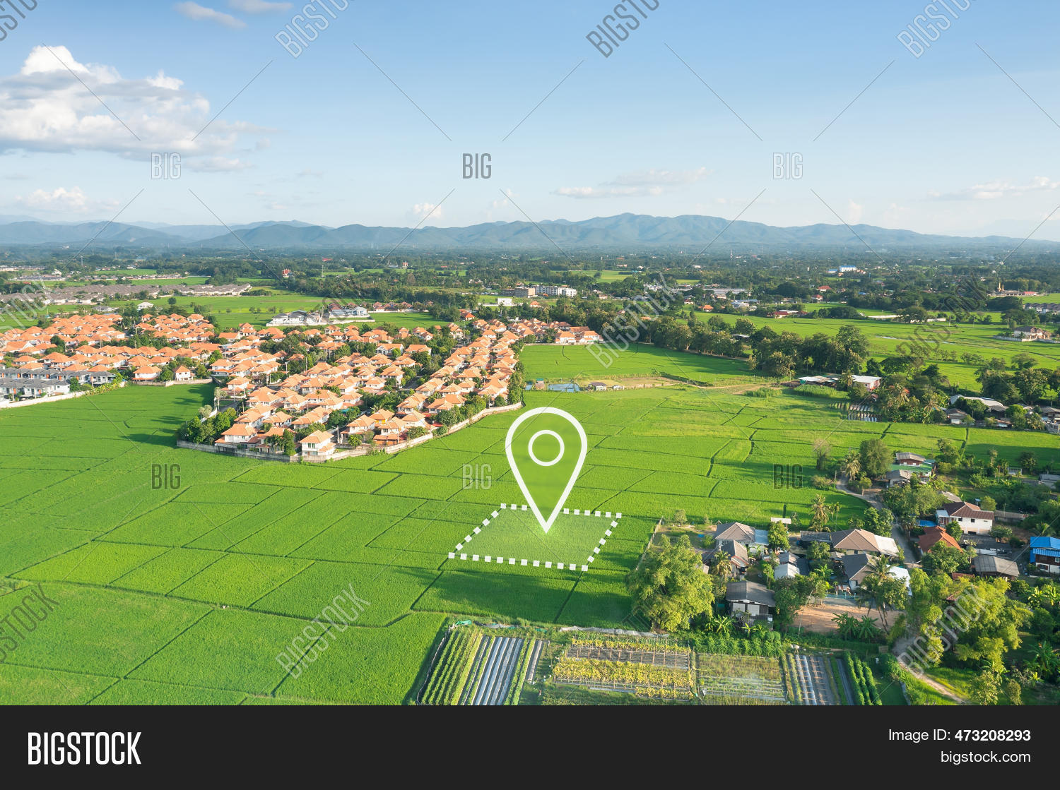 Land Plot Aerial View Image & Photo (Free Trial) | Bigstock
