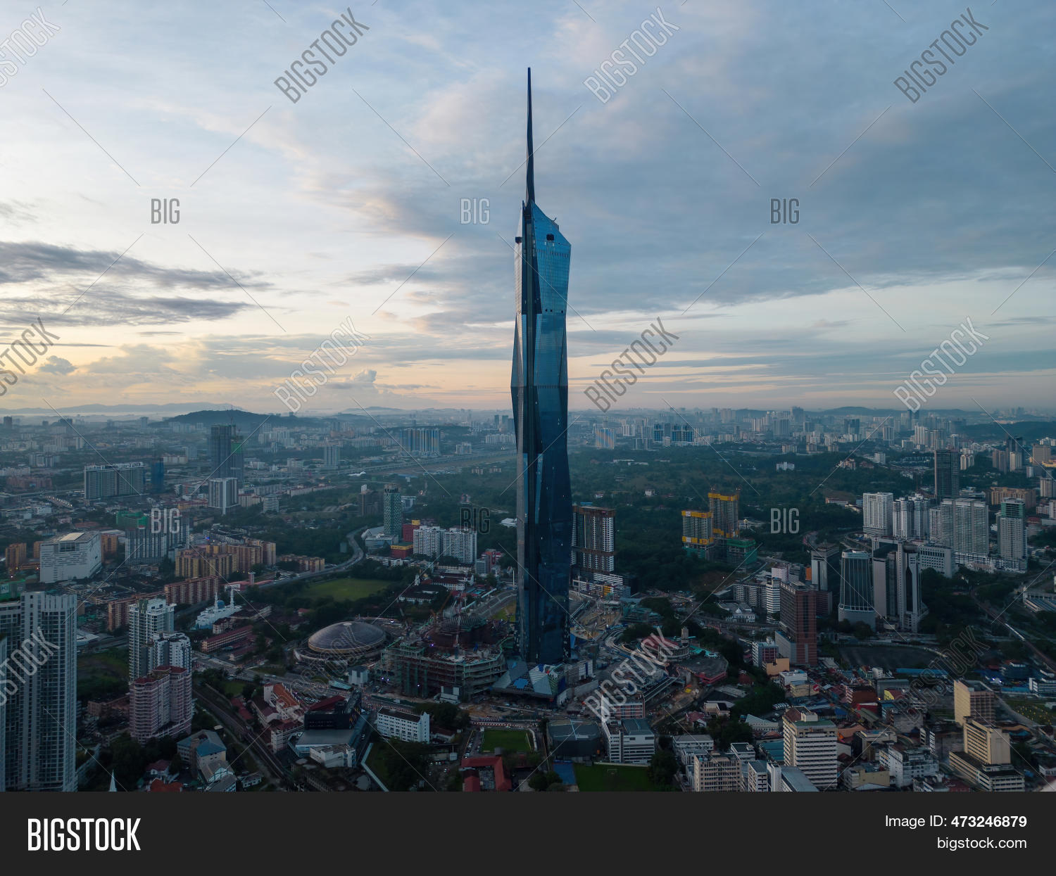 Aerial View Merdeka Image & Photo (Free Trial) | Bigstock