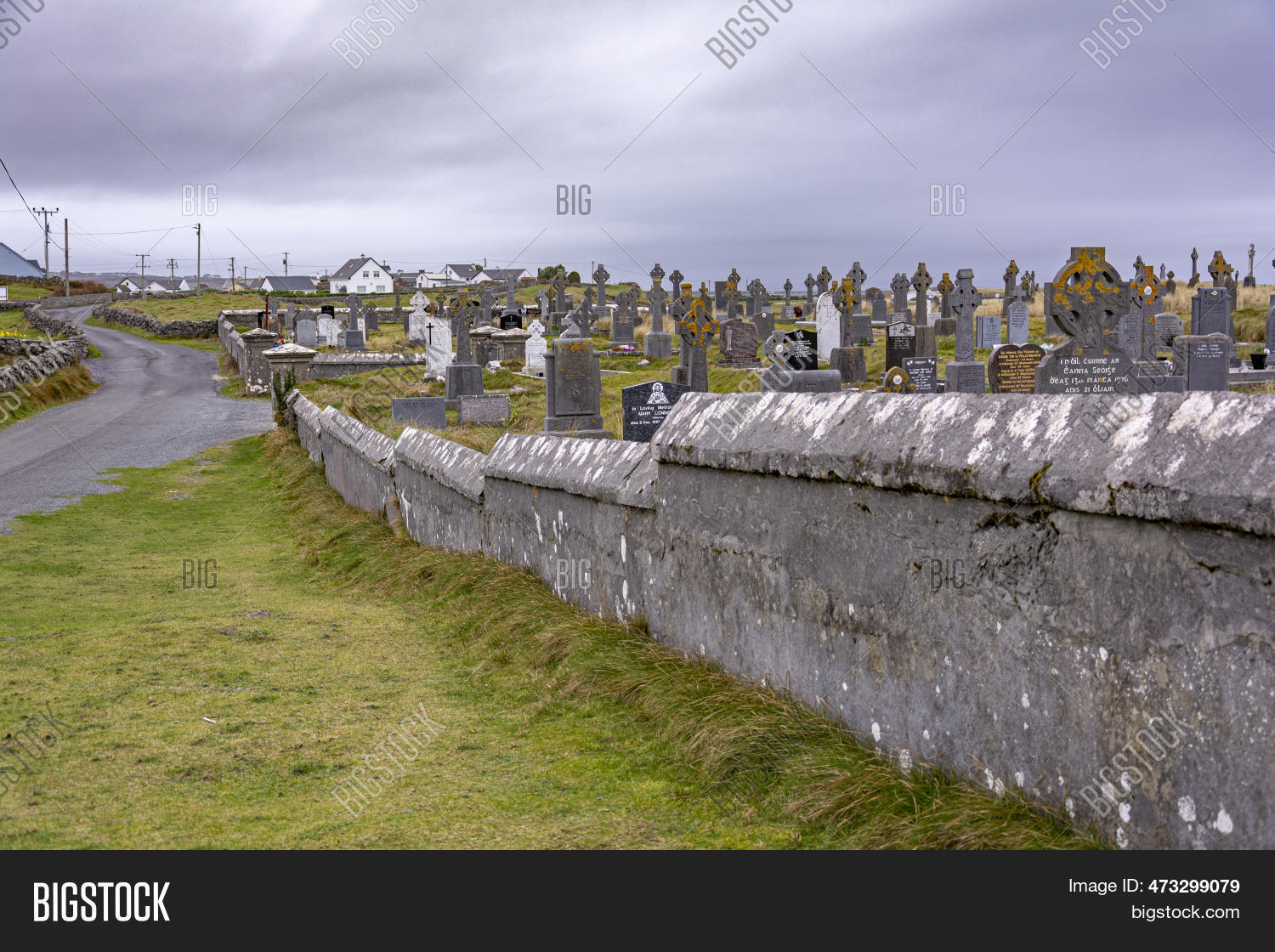 Old Graveyard Full Image & Photo (Free Trial) | Bigstock