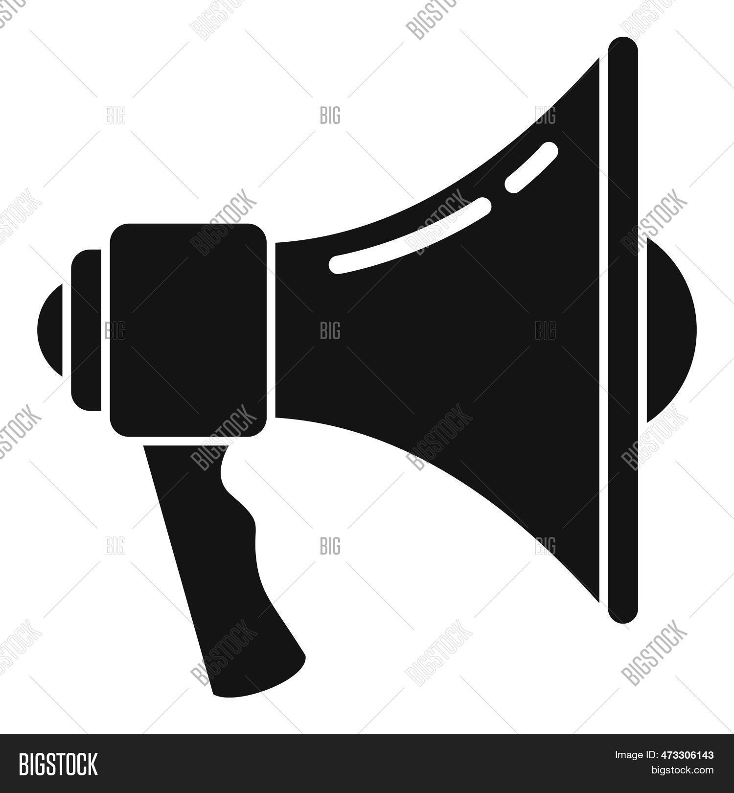 Policeman Megaphone Image & Photo (Free Trial) | Bigstock