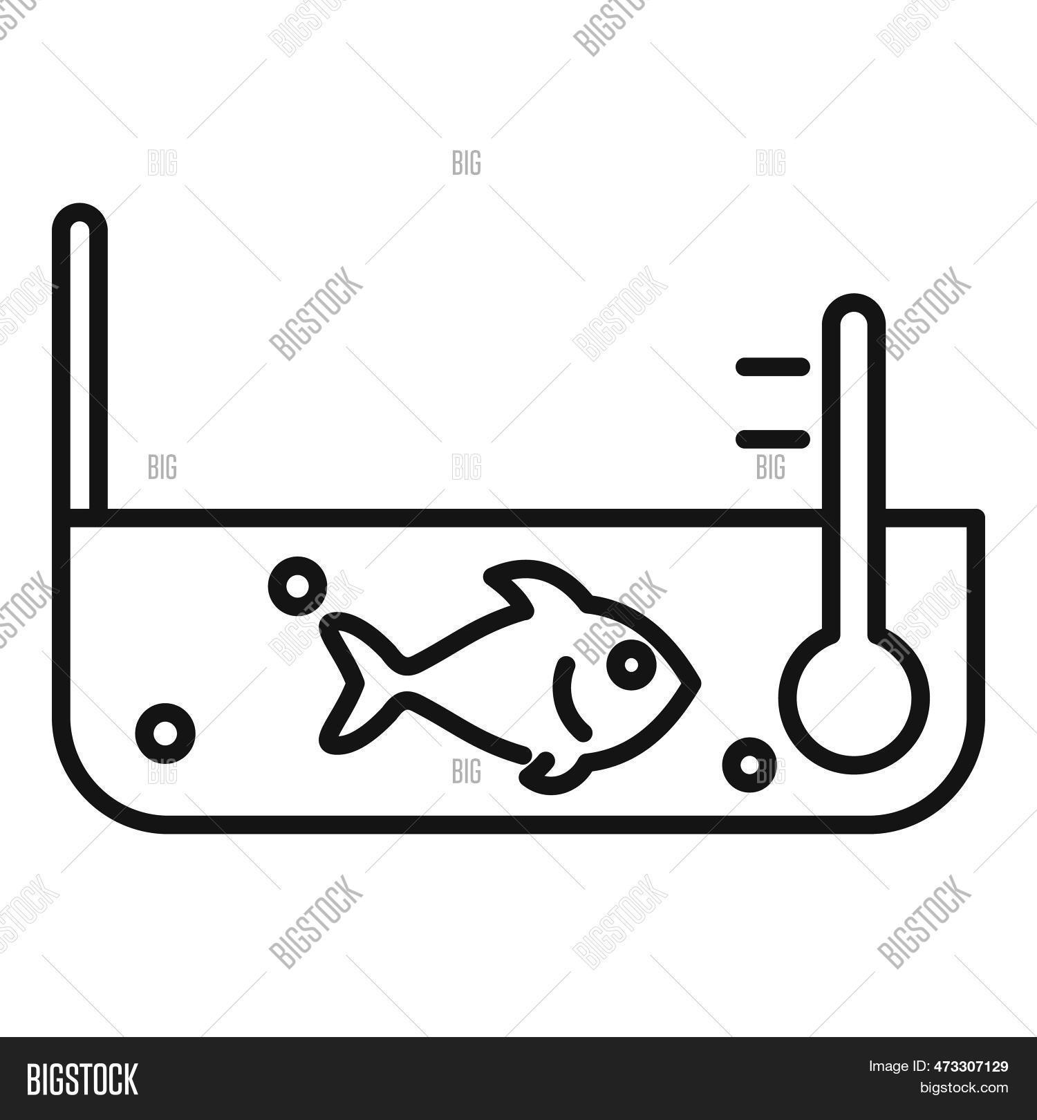 Fish Farm Pool Icon. Image & Photo (Free Trial) | Bigstock