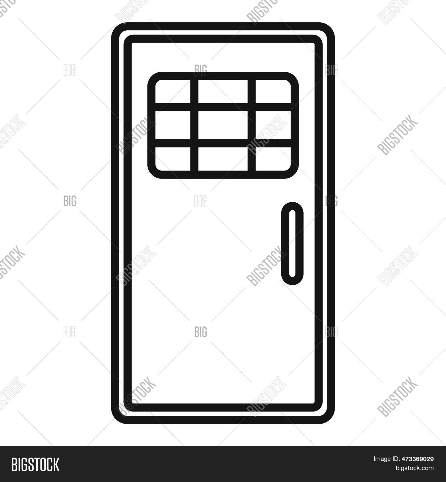 Prison Metal Door Icon Image & Photo (Free Trial) | Bigstock