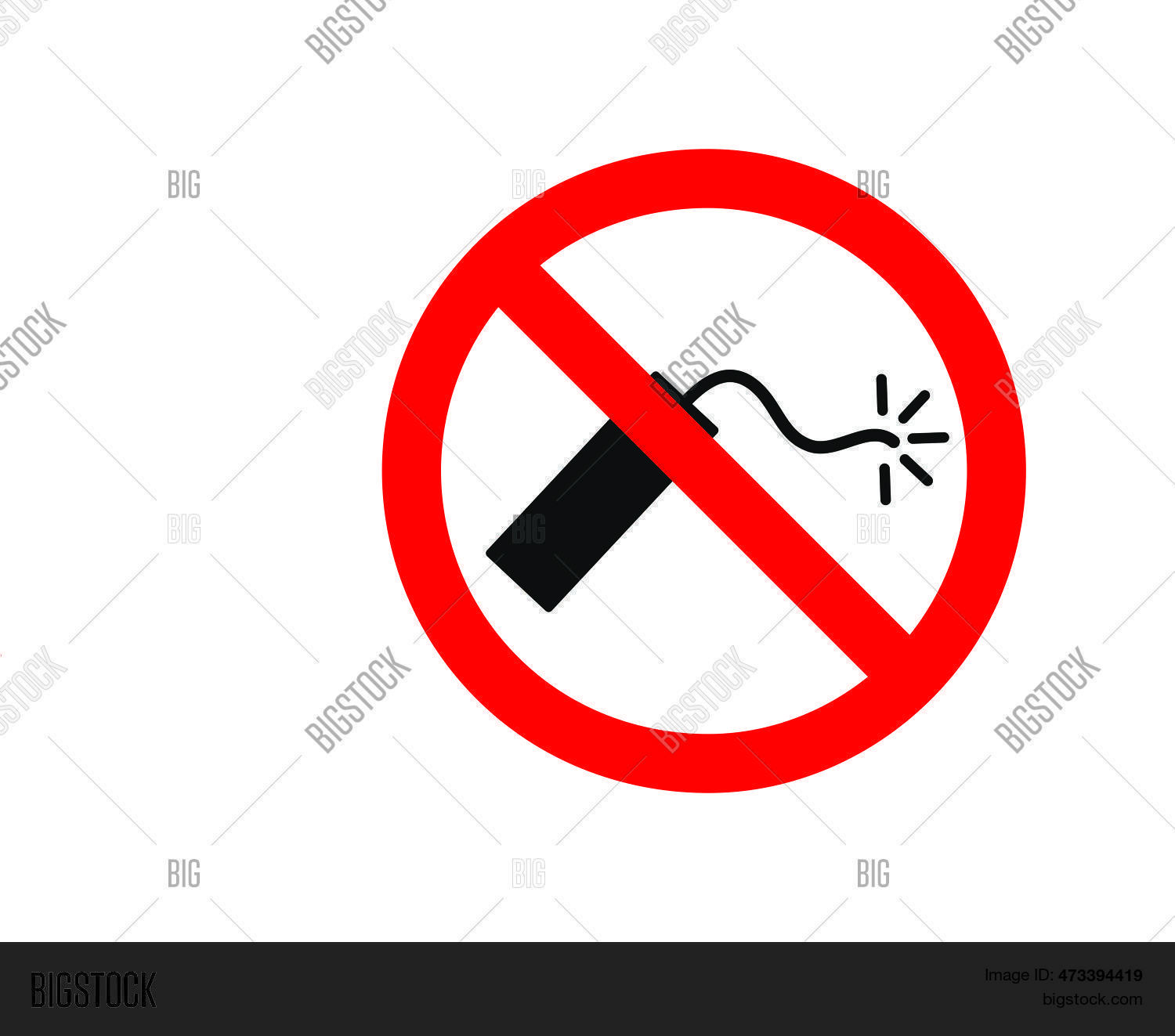 Sign Prohibited Vector & Photo (Free Trial) | Bigstock