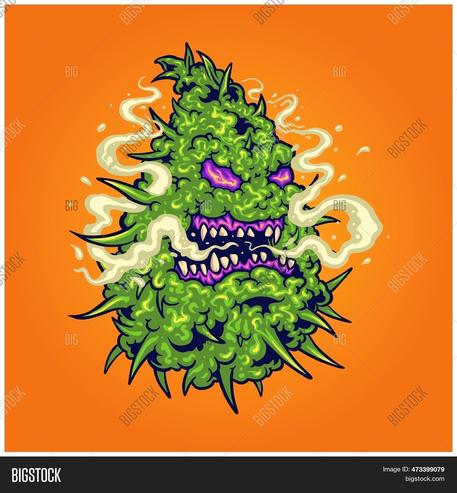 Scary Monster Cannabis Image & Photo (Free Trial) | Bigstock Scary Monster Cannabis Image & Photo (Free Trial) | Bigstock
