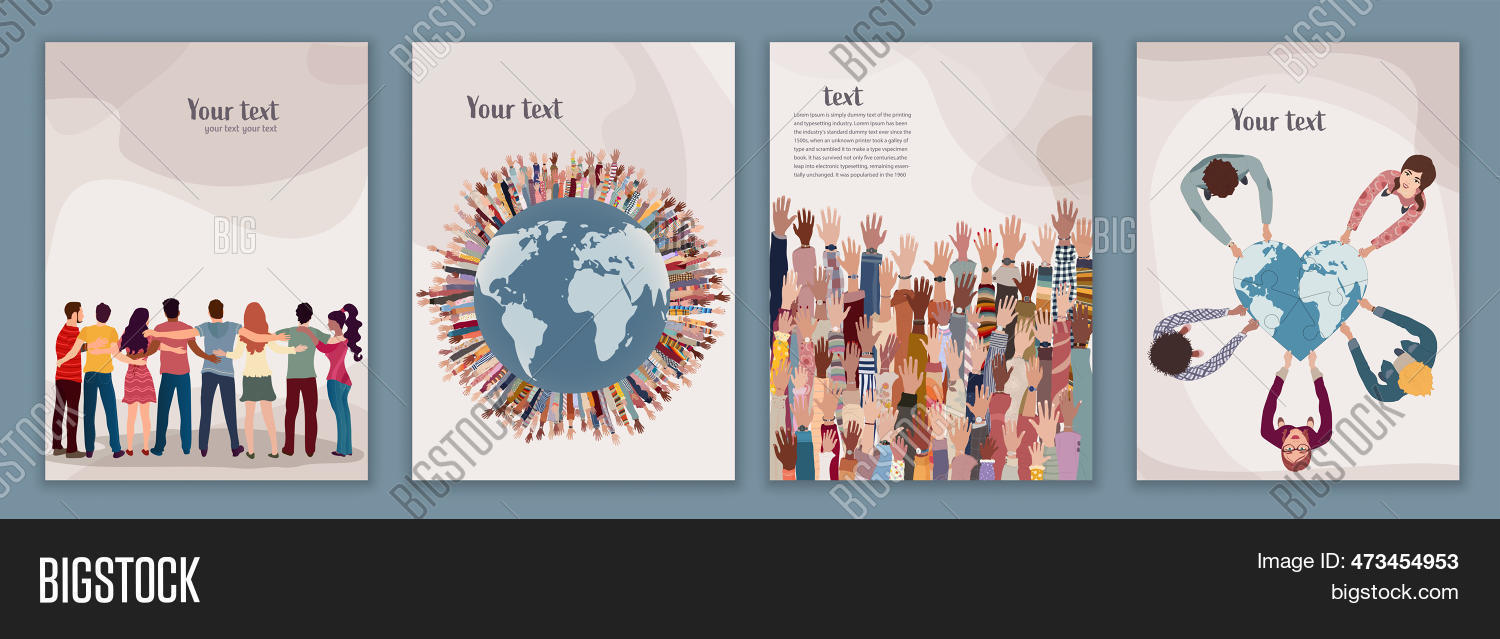 Poster Template Group Image & Photo (Free Trial) | Bigstock