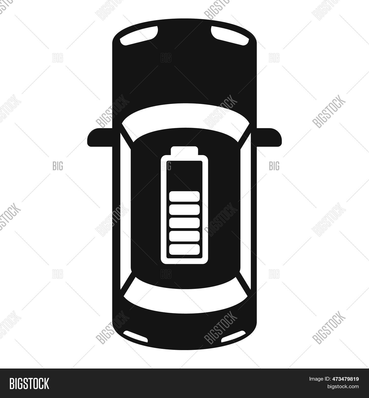 Top View Electric Car Image & Photo (Free Trial) | Bigstock
