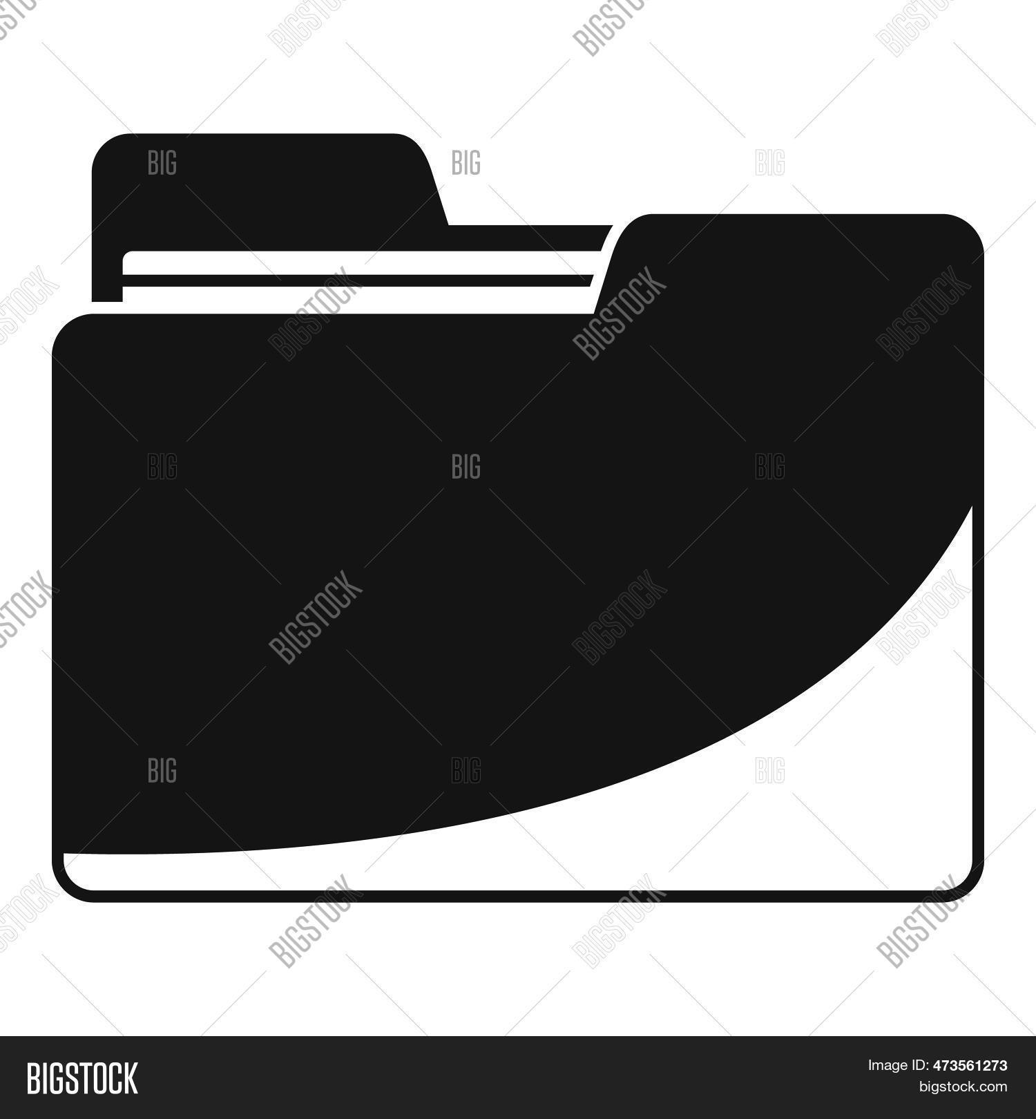 Work Folder Icon. Image & Photo (Free Trial) | Bigstock