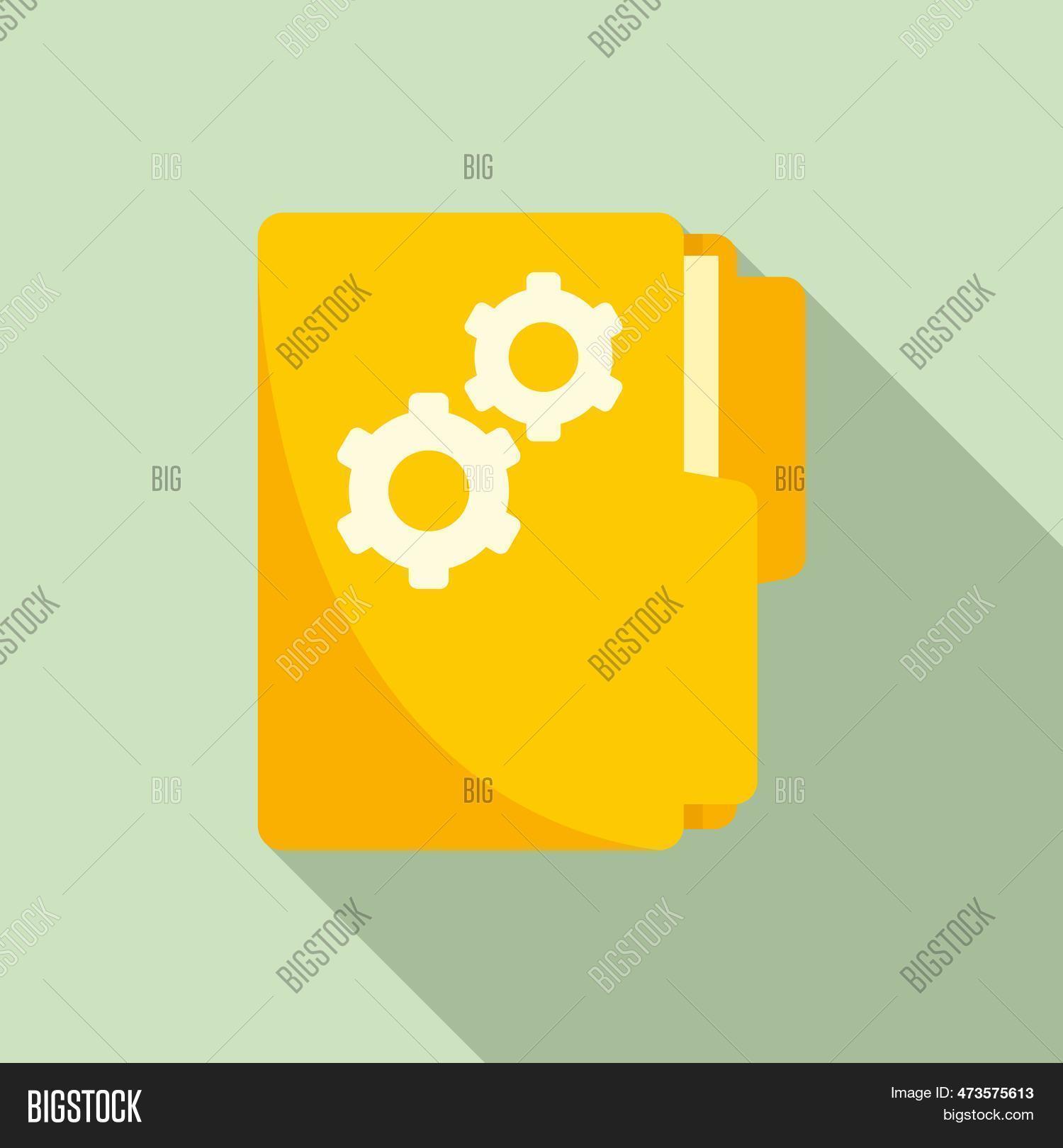 Software Folder Icon. Image & Photo (Free Trial) | Bigstock