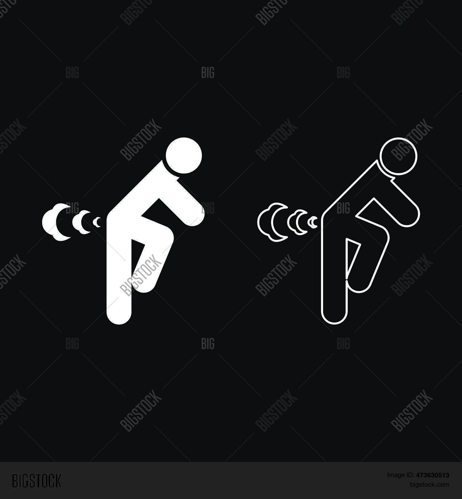 Man Farts Break Wind Vector & Photo (Free Trial) | Bigstock