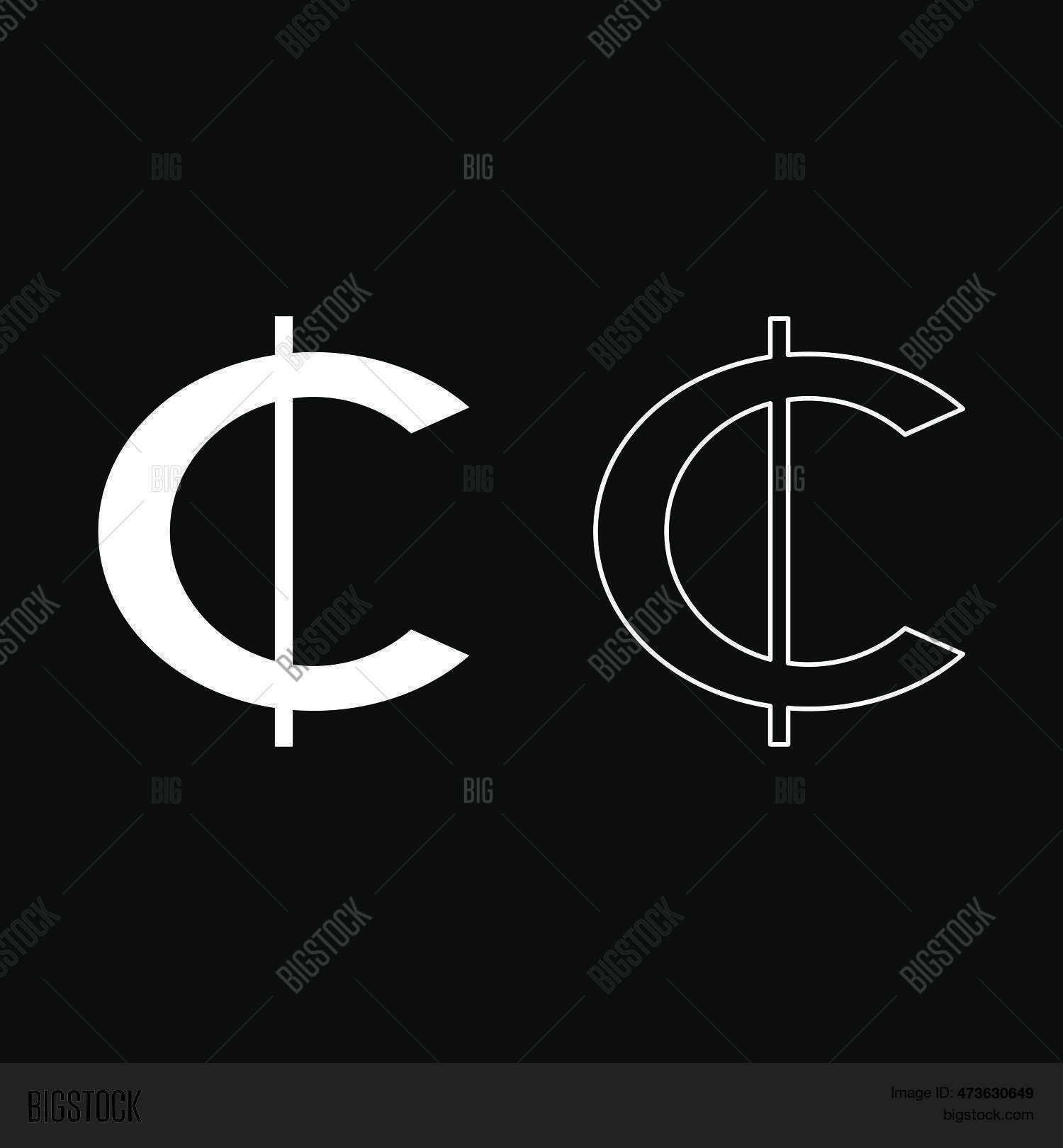 Ghana Cedi Currency Vector & Photo (Free Trial) | Bigstock
