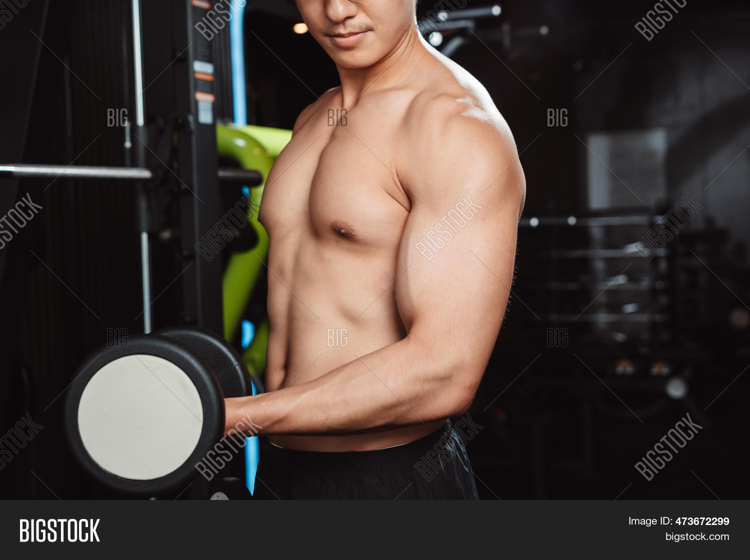 Male Working Out Image & Photo (Free Trial) | Bigstock