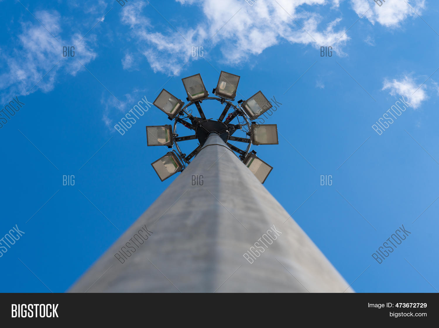 Tall Street Lamppost. Image & Photo (Free Trial) | Bigstock