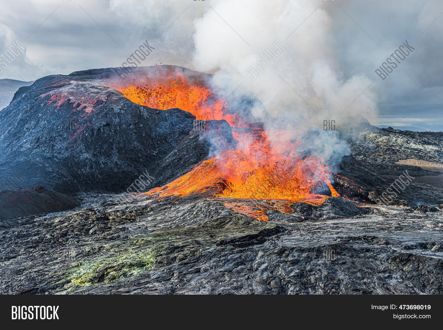 Leveling Off Eruption Image & Photo (Free Trial) | Bigstock
