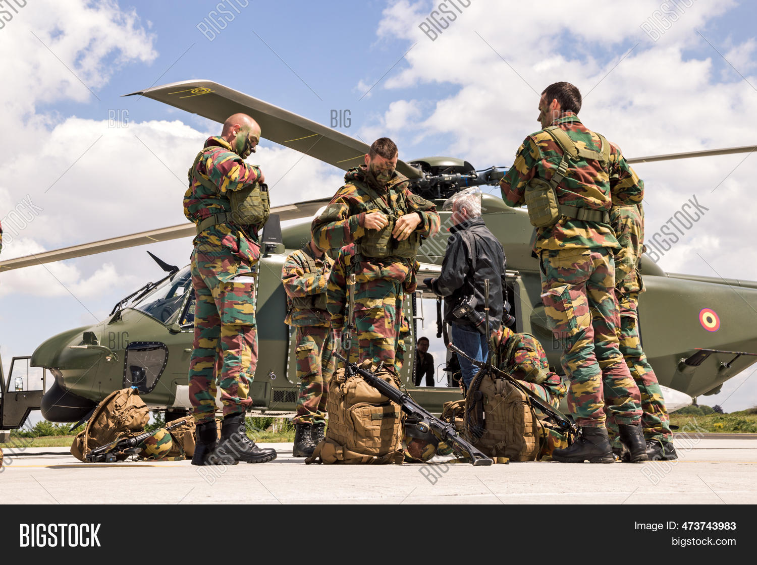 Belgian Army Soldiers Image & Photo (Free Trial) | Bigstock
